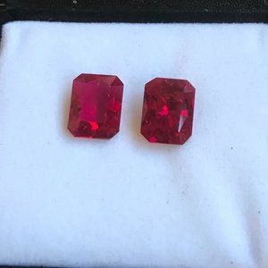 lab made rubies | Jewelry | 2 Lab Made Rubies | Poshmark